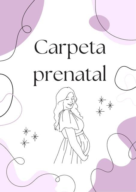 Carpeta Prenatal | Naza | uDocz