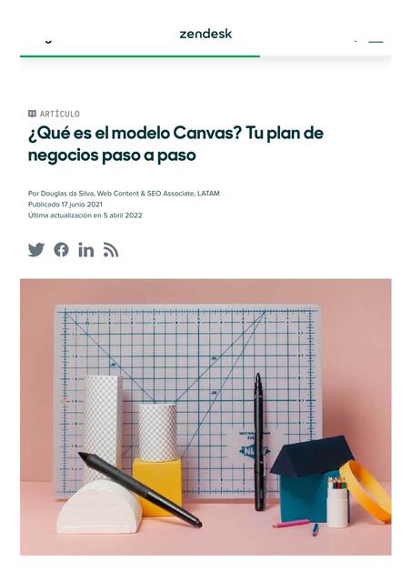 Texto Qué es el modelo Canvas los 9 cuadrantes exp | mca. | uDocz
