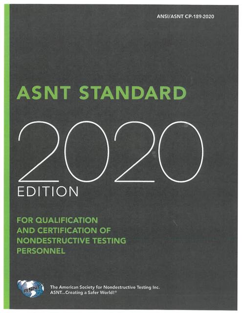 ASNT CP 189 | carlos | uDocz