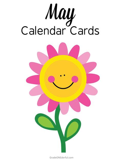 Master MAY Calendar Freebie | Rivers | uDocz