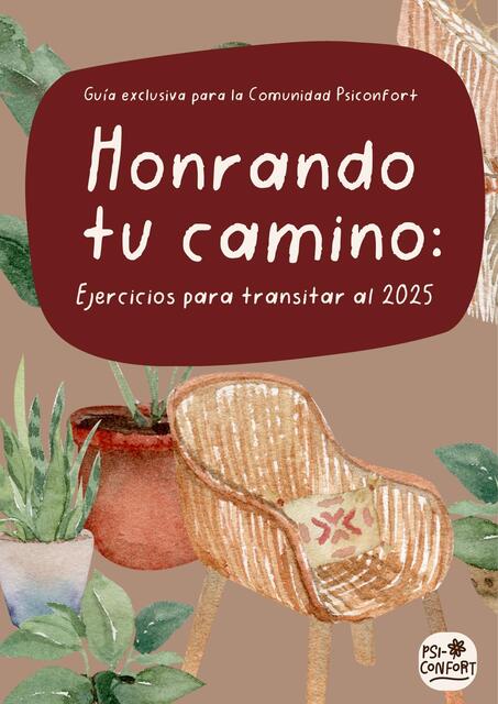 Honrando tu caminoPsiconfort | Camila Chiara | uDocz