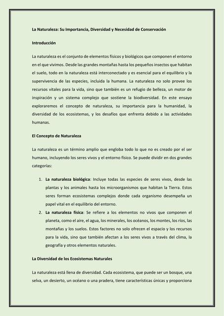 La Naturaleza | mca. | uDocz