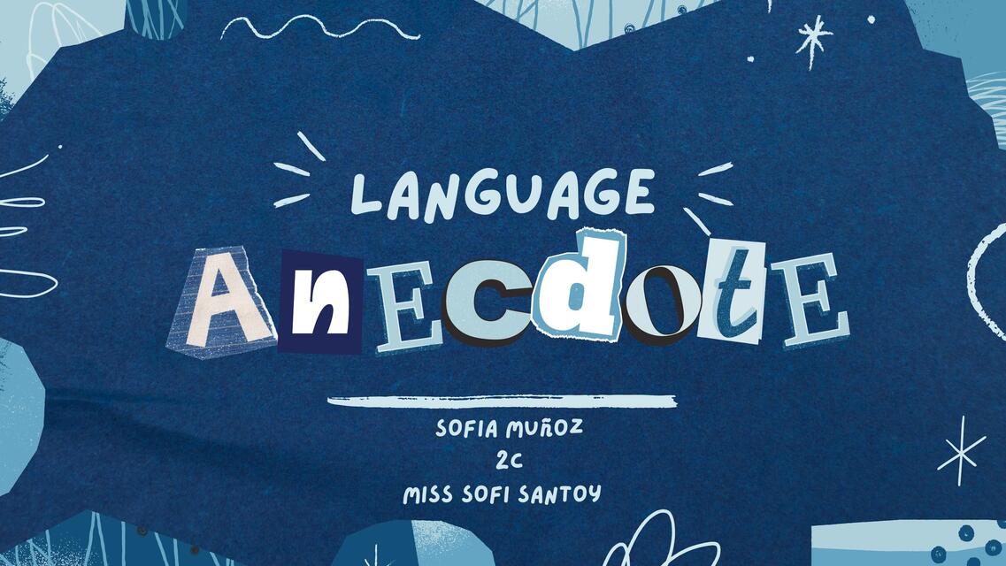 Language anecdote | Luis Manuel | uDocz