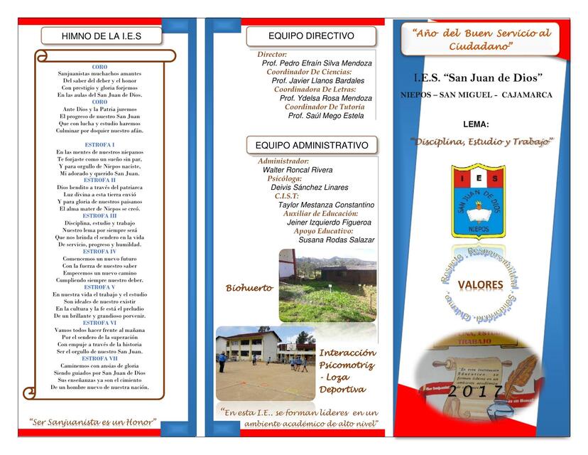 Triptico Parte 1 | Taylor Mestanza Constantino | uDocz