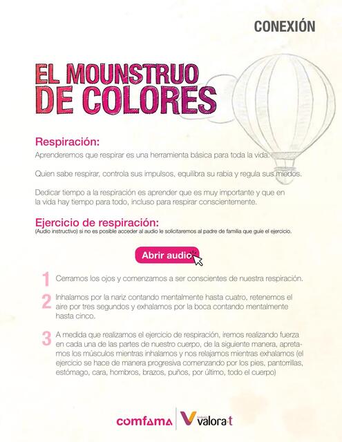 3 Ficha de actividad El monstruon de colores | LUCI | uDocz