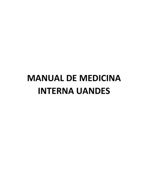 MANUAL DE MEDICINA INTERNA UANDES | wbh | uDocz