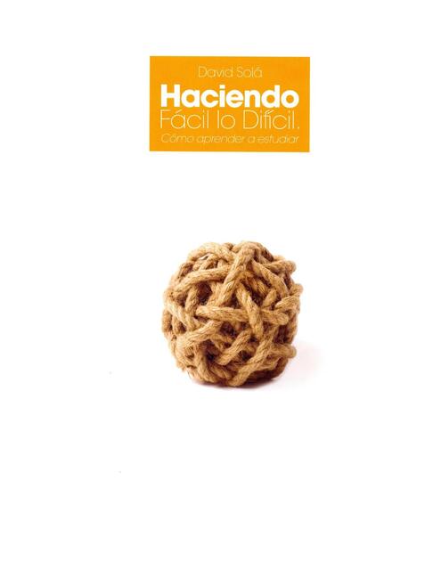 HACIENDO FACIL LO DIFICIL DAVID SOLA | Elm Mer | uDocz