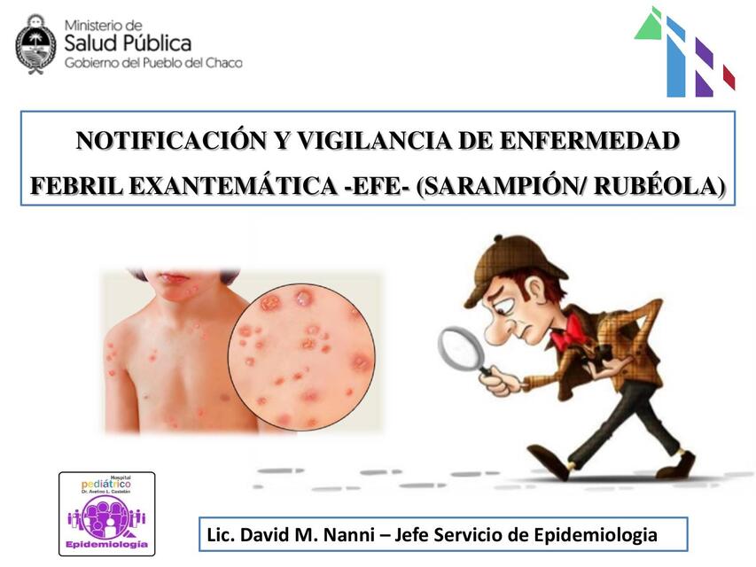 Notificación y vigilancia de enfermedad febril exantématica | MSP | uDocz