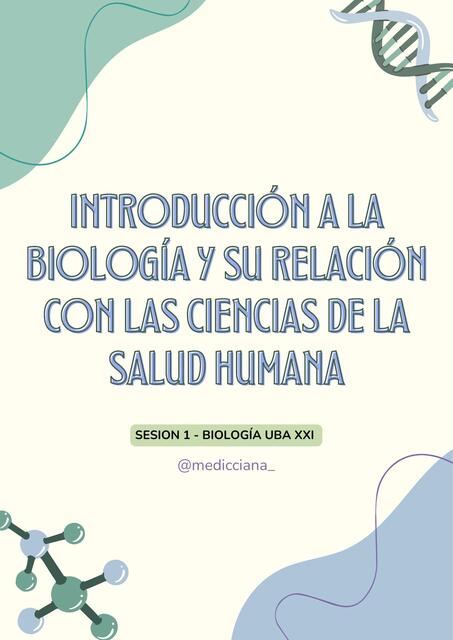 Introducción a la biología | Medicciana_ | uDocz