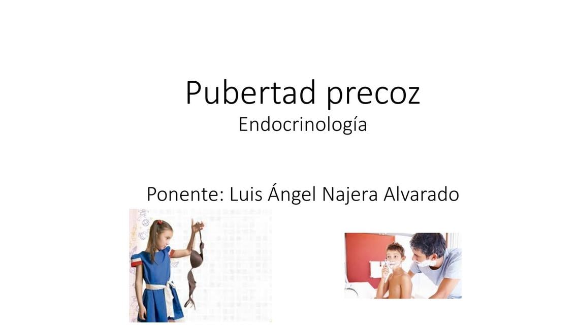 Resúmenes de Pubertad precoz | Descarga apuntes de Pubertad precoz