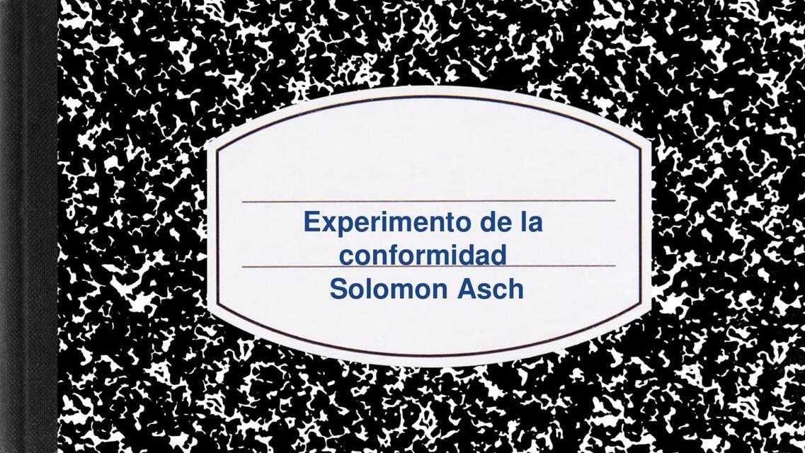 Experimentos de la conformidad solomon asch | madeline | uDocz