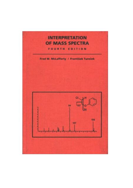 Chromatography Interpretation Of Mass Spectral 4 T | Oscar | uDocz