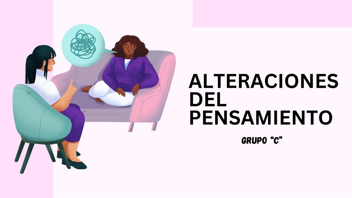 ALTERACIONES DEL PENSAMINETO | Jose Javier | uDocz