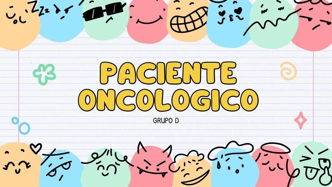 PACIENTE ONCOLOGICO | Jose Javier | uDocz