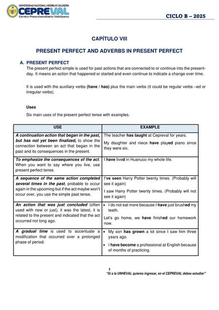 CAP VIII | Junior | uDocz