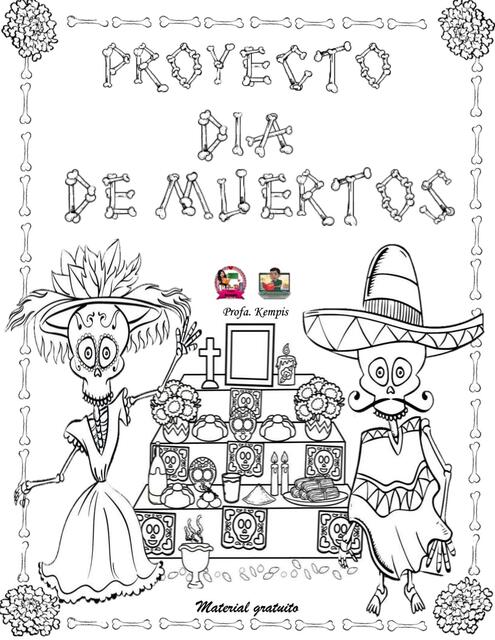1 2 y 3 Proyecto día de muertos Profa Kempis | Eugenie Aguira | uDocz