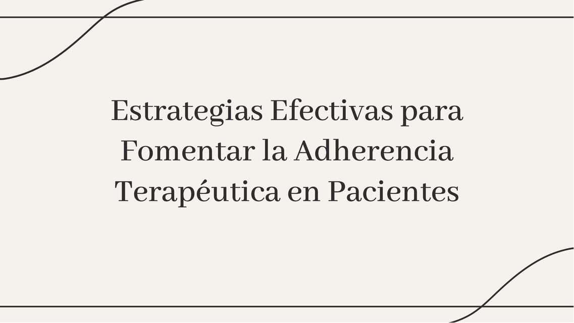 Estrategias efectivas para fomentar la adherencia | Actualidades en ... Estrategias efectivas para fomentar la adherencia | Actualidades en ...