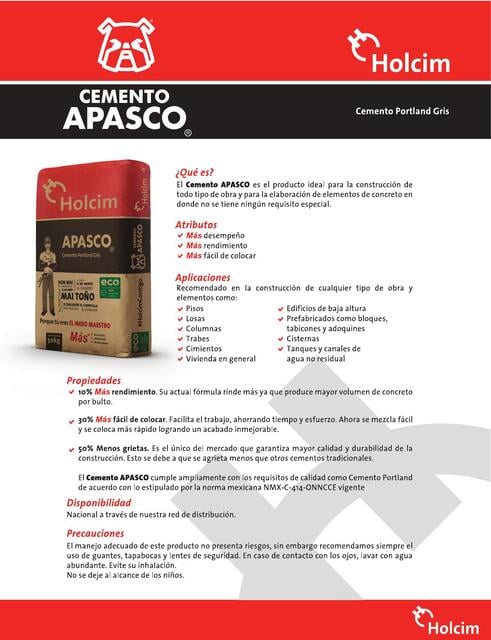 mx holcim apasco con eco | AQUILINO | uDocz