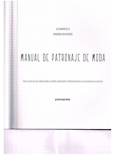 manual de patronaje de moda | Jazmin | uDocz