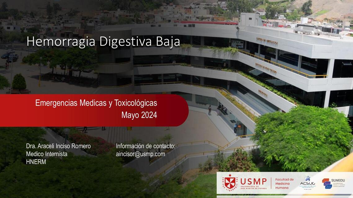 hemorragia digestiva baja 2 | Lenin Diaz | uDocz