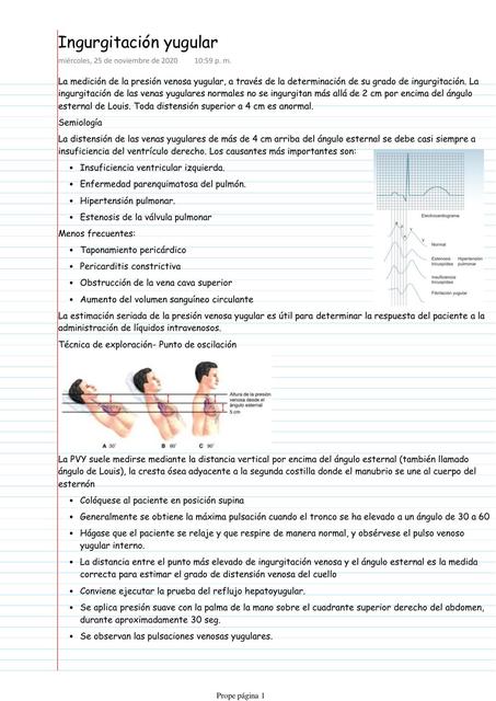 Ingurgitación yugular | Dra. Tramadol | uDocz