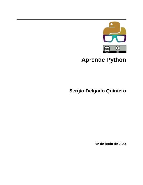 Aprende Python | Edgar | uDocz