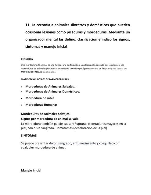 MORDEDURAS | humberto blanco | uDocz