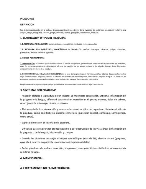 PICADURAS | humberto blanco | uDocz