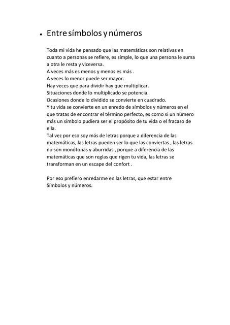 entre símbolos y números byPér | Maite | uDocz