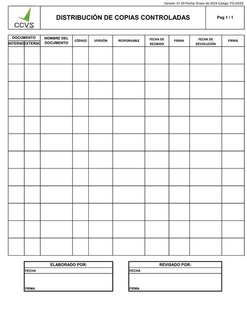fg 03 02 distribucion copia controlada | Hillary Querales Mendoza | uDocz