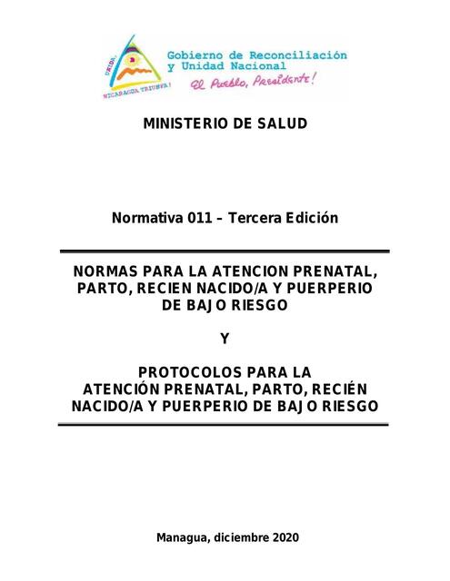 Norma 011 APN 13 diciembre 004PDF | Alejandro Rodríguez | uDocz