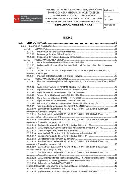 02 EETT HIDRAULICAS CBD CUTIVALU NVA CATACAOS CHOR | henrry | uDocz
