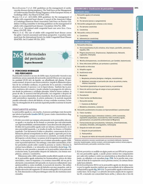 Flashcards de enfermedades pericardio | Por SARA | uDocz