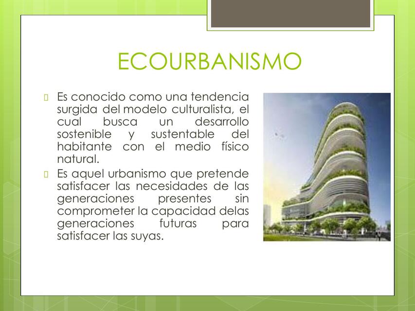 ECOURBANISMO pptx | Ana | uDocz