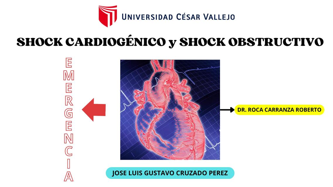 SHOCK CARDIOGÉNICO y SHOCK OBSTRUCTIVO | Luis | uDocz