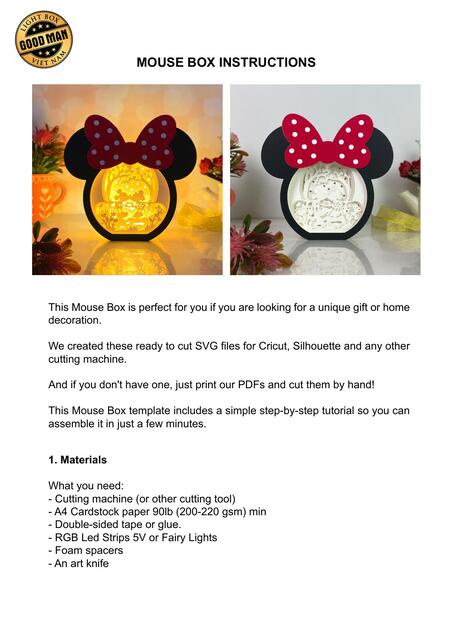 Instruction Mouse Box 2 | creative0001 | uDocz