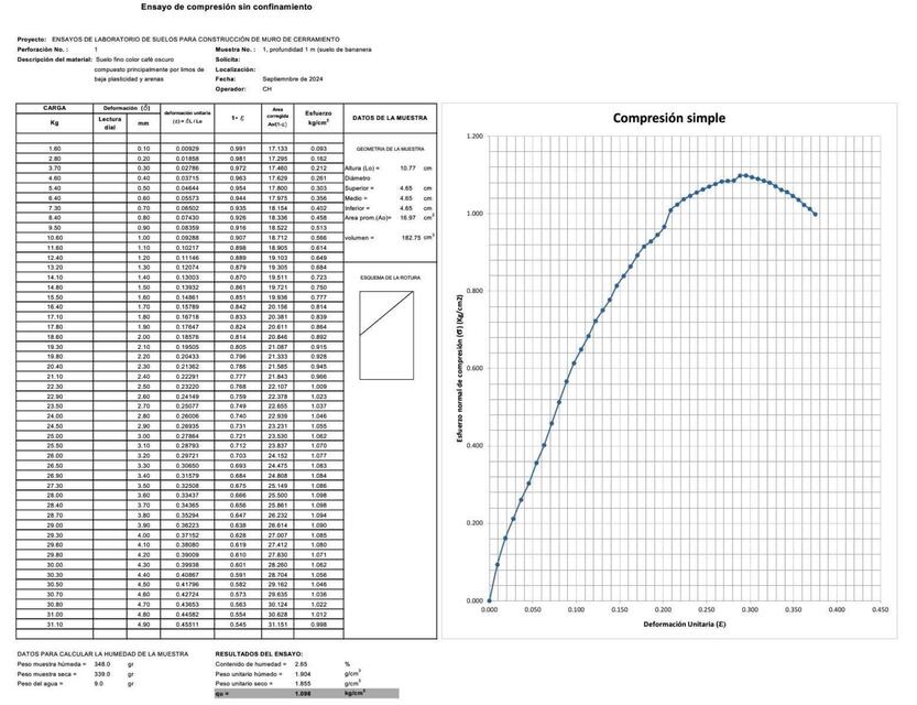 compresion simple muestra 1 prof 1 00m page 1 | Alex | uDocz