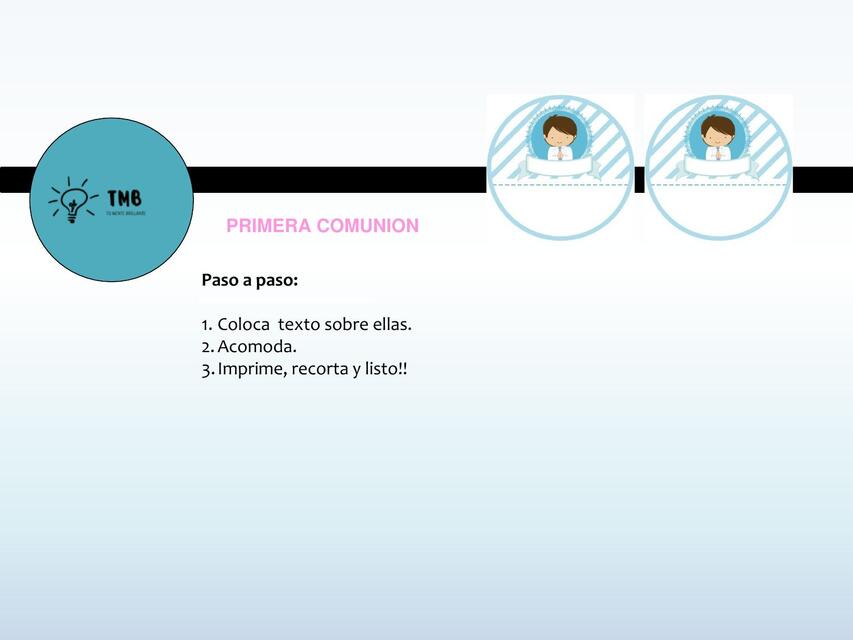 Kit Imprimible PRIMERA COMUNION | RR | uDocz