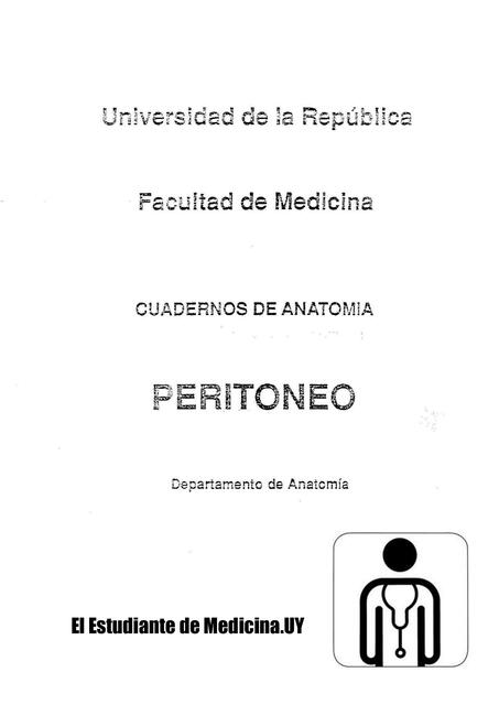 Libro de Catedra Peritoneo FMED UDELAR URUGUAY | solange | uDocz