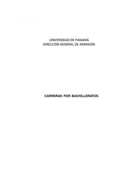 CarrerasporBachillerato | Emy pinto | uDocz