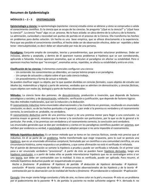 EPIDEMIO RESUMEN UNIFICADO | Danna Delgado | uDocz