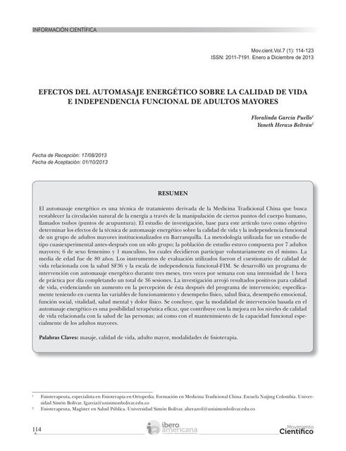 Medicina energética | Luis Alejandro | uDocz