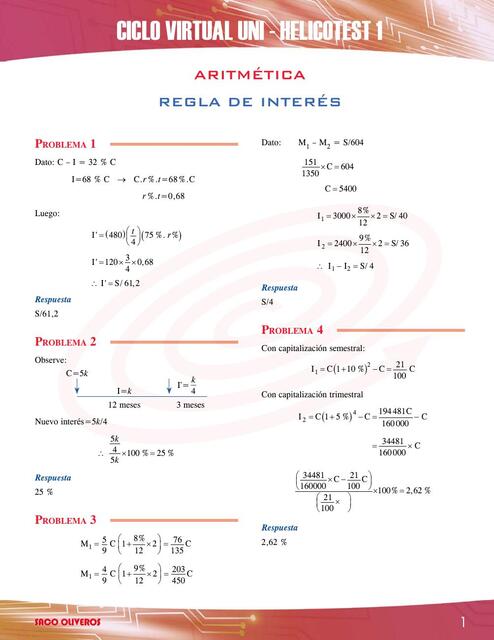 REGLA DE INTERÉS 2 | Alex | uDocz