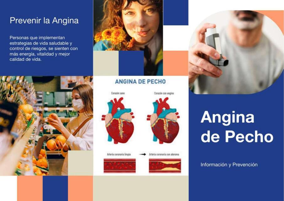 Tríptico angina de pecho Información | Salud y vida | uDocz