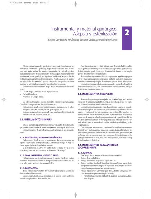 Instrumental quirúrgico | uDocz