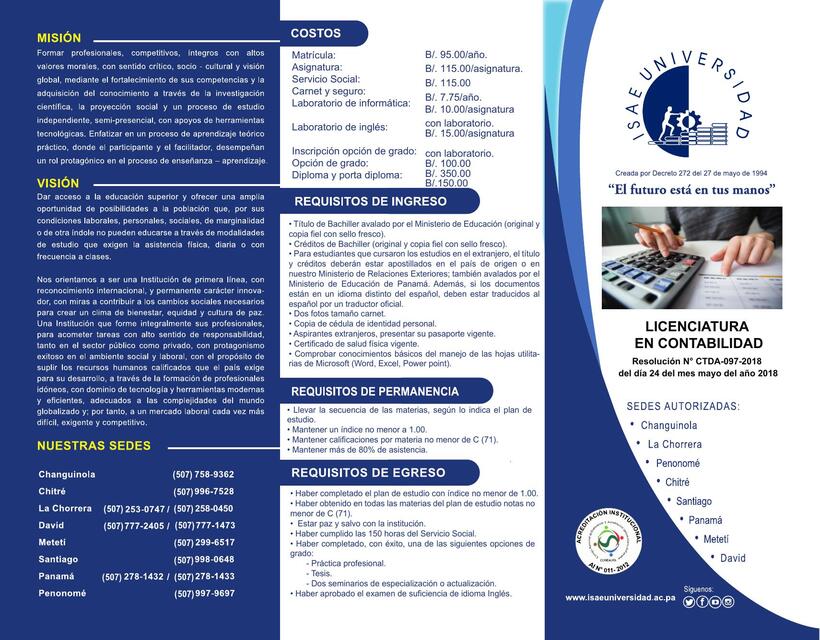 Licenciatura en Contabilidad | Emy pinto | uDocz