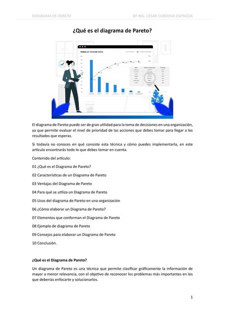 Qué es el diagrama de Pareto | Cesar | uDocz