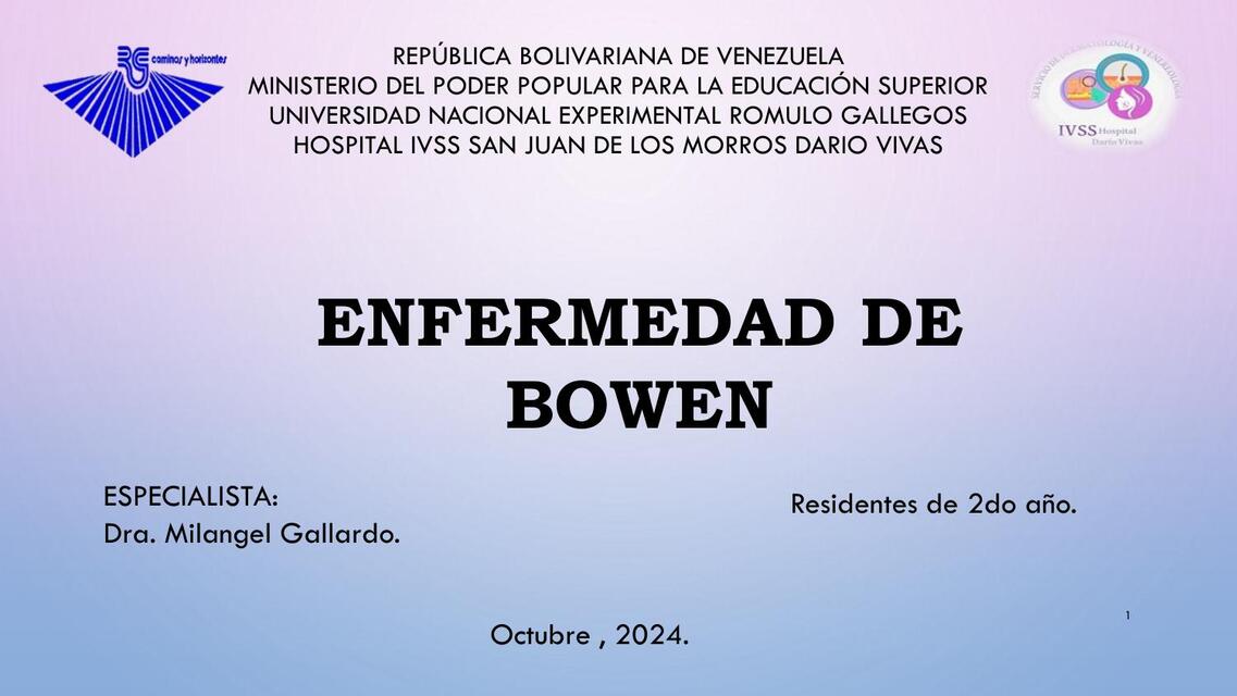 enfermedad Bowen completo | Maria de los Angeles Tavares Hurtado | uDocz