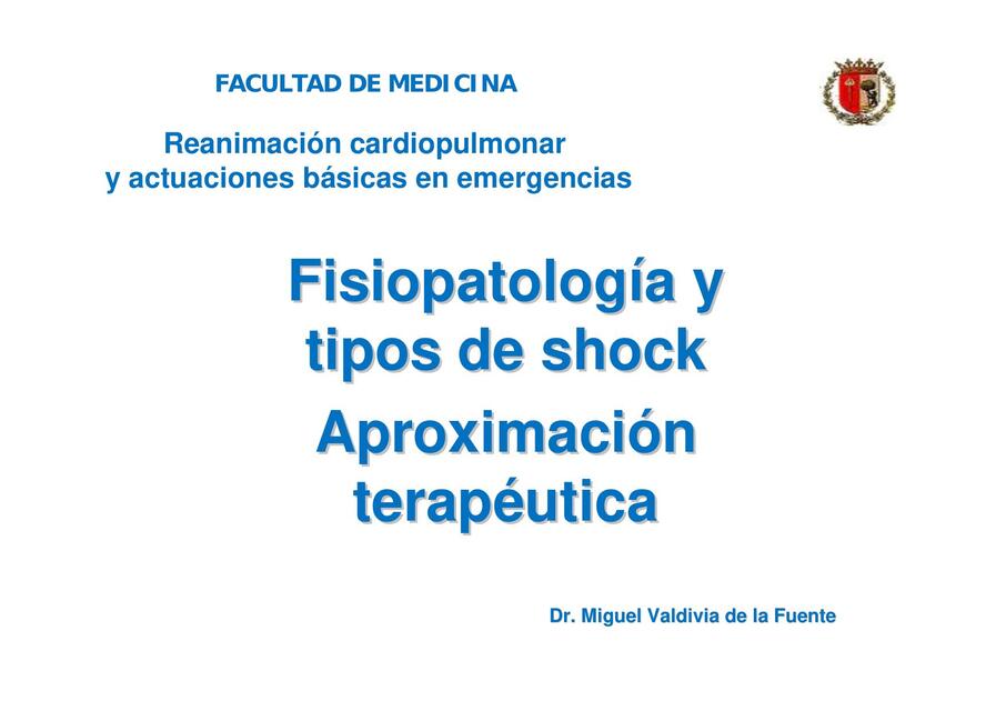 Manejo General Shock | Josué Murillo | uDocz