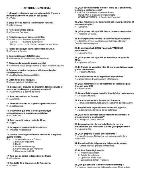 Banco Historia Universal | Sebas_ Gh | uDocz